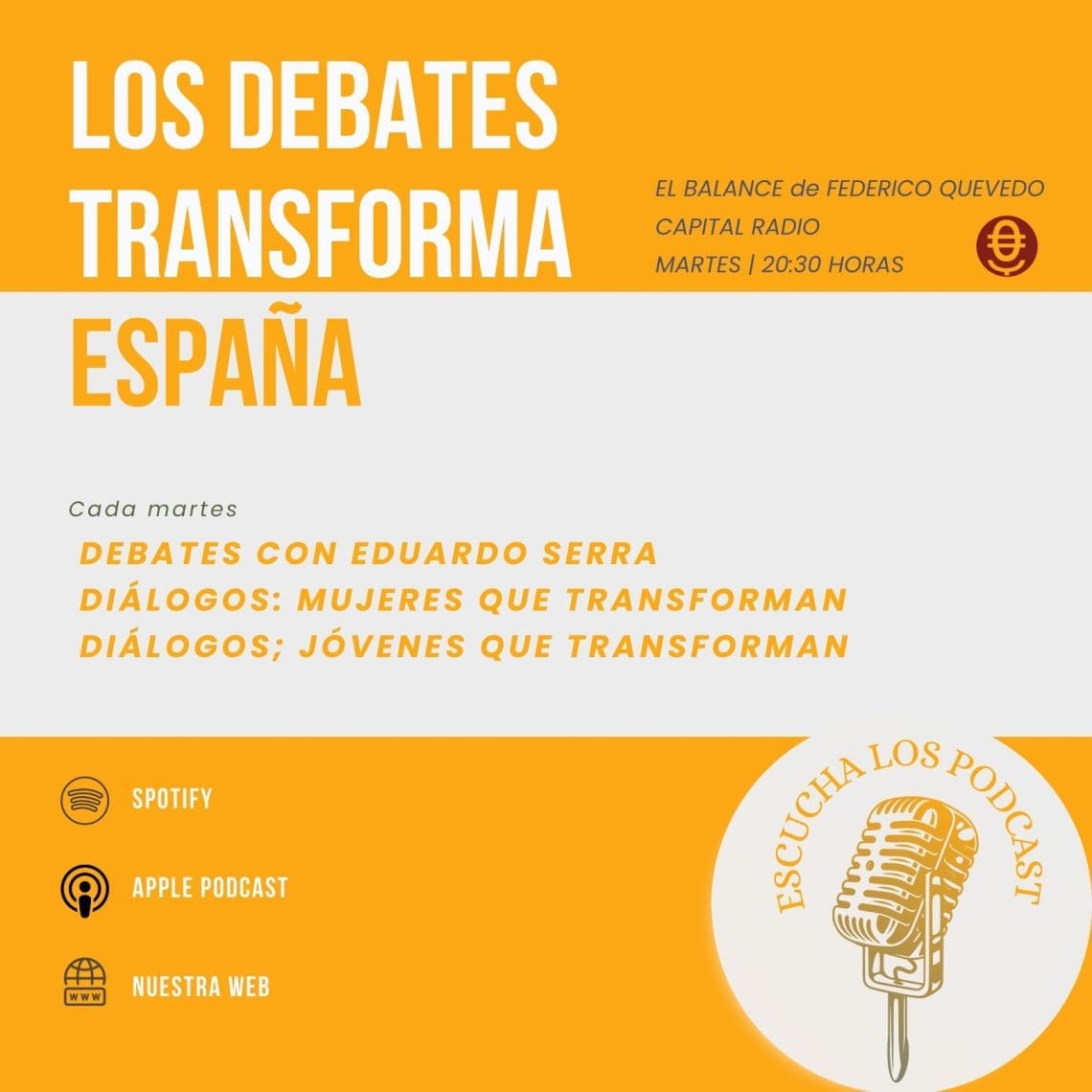 Los debates de Transforma España. 35 debates de rabiosa actualidad ...